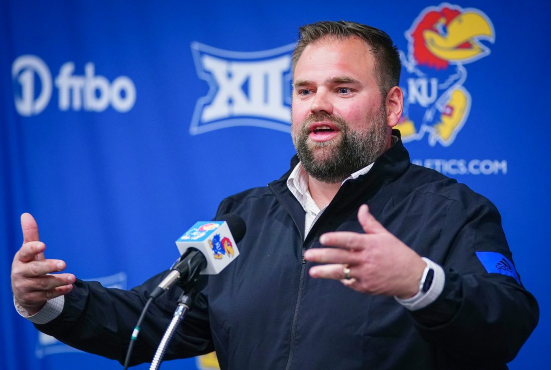 KU football coordinators both land raises, with OC Andy Kotelnicki’s ...